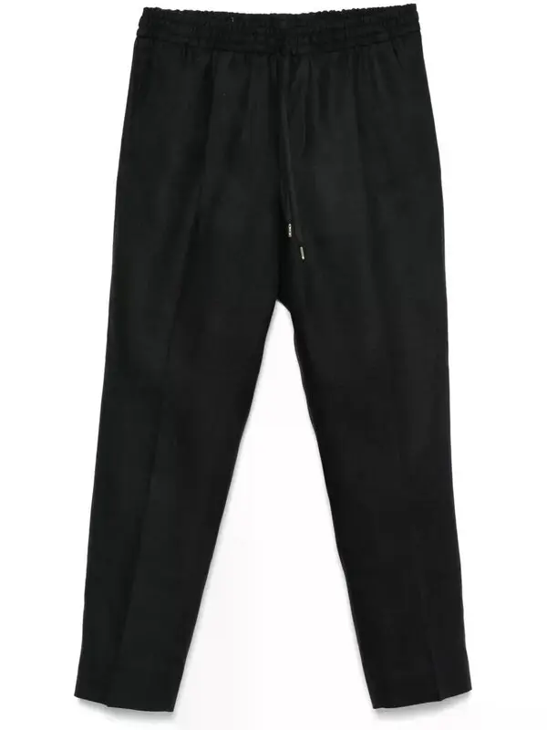 BRIGLIA 1949 Wimbledons Trousers - Black