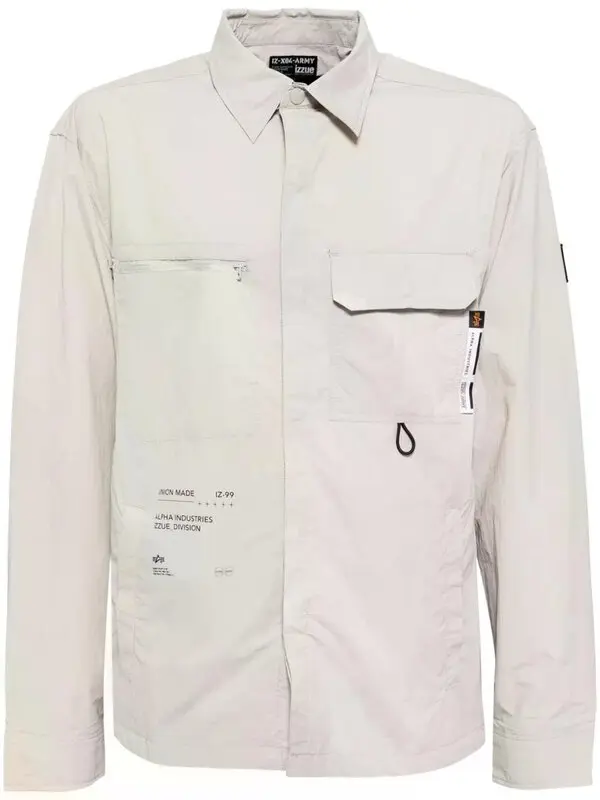 Izzue Utility Shirt Jacket - Grey