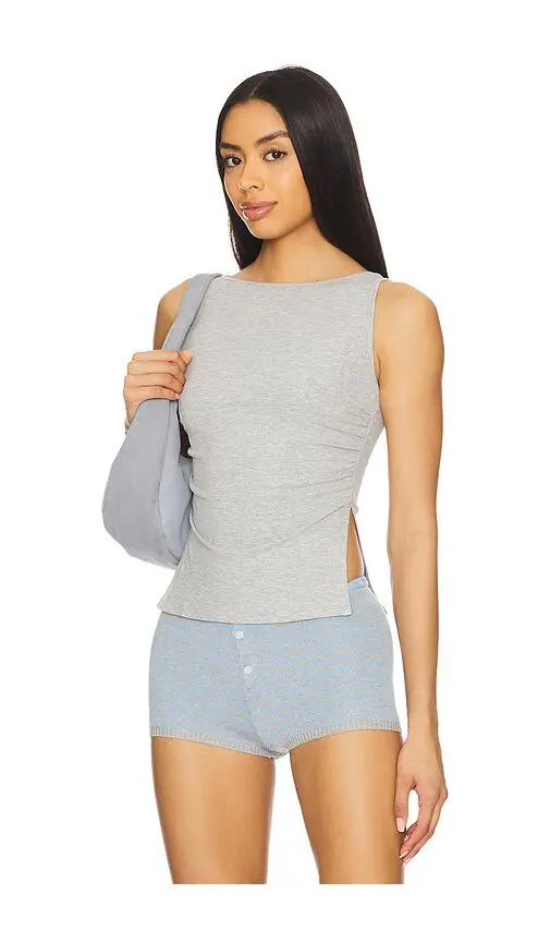 ALL THE WAYS Jessica Top - Grey