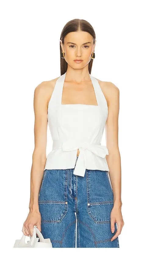 Cult Gaia Anita Top - Off White
