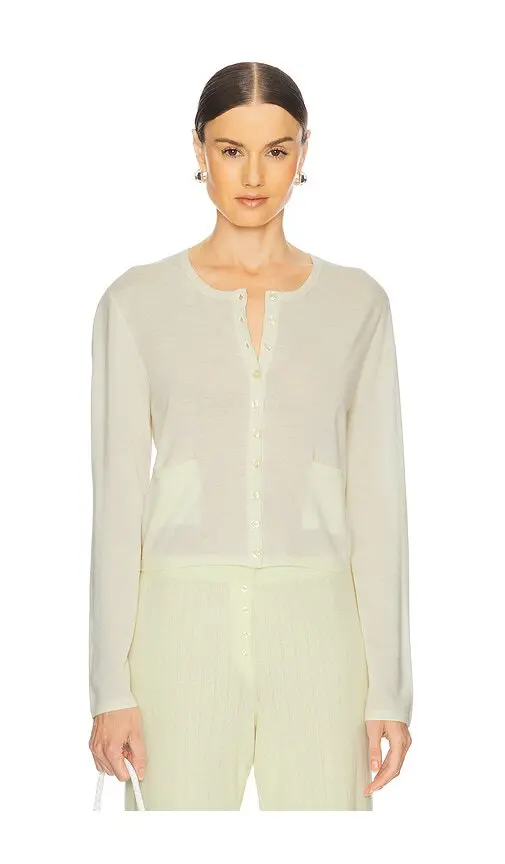 LESET James Crew Cardigan