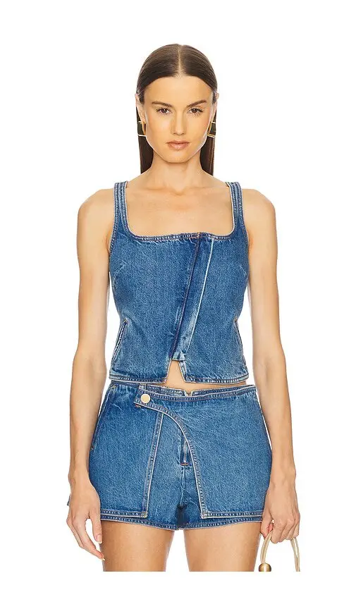 Cult Gaia Jade Top