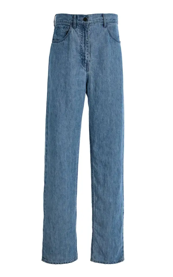 THE ROW Tarley Straight-leg Jeans - Light Wash