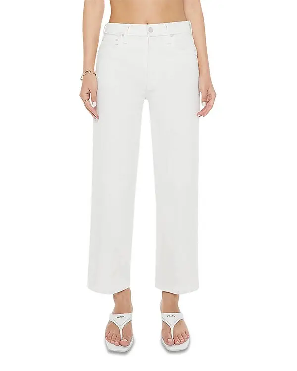 MOTHER The Rambler Zip Ankle Jeans