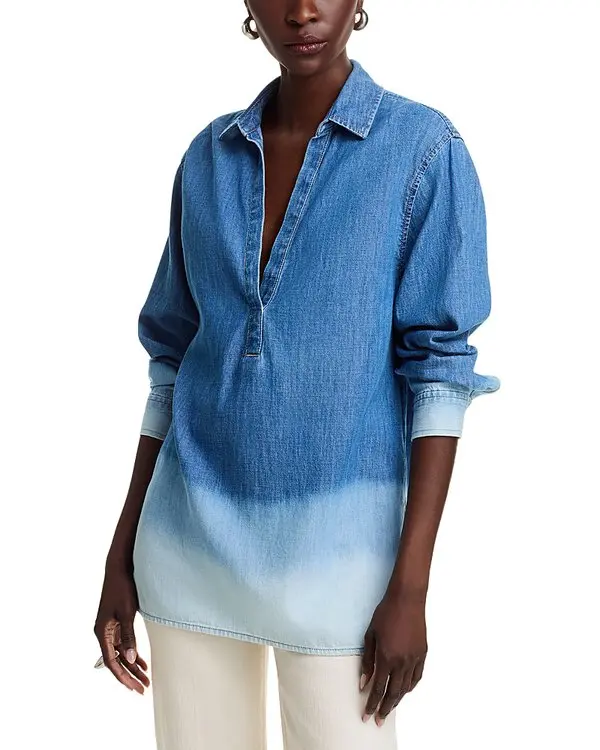 Kobi Halperin Whit Denim Blouse