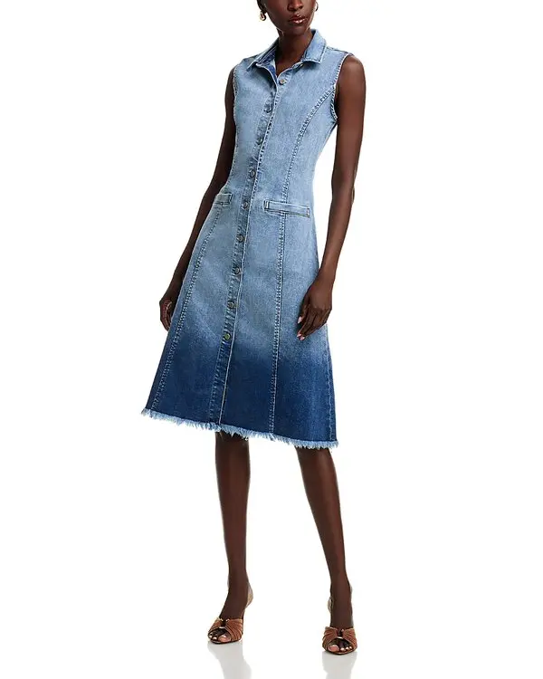 Kobi Halperin Dodger Shirt Dress