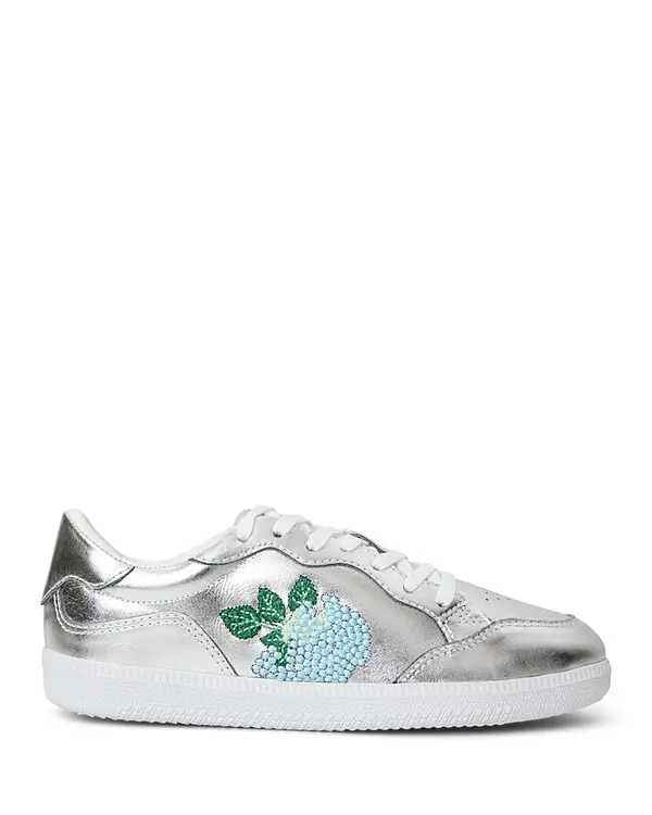 Jack Rogers Hydrangea Sneakers - Silver Multi