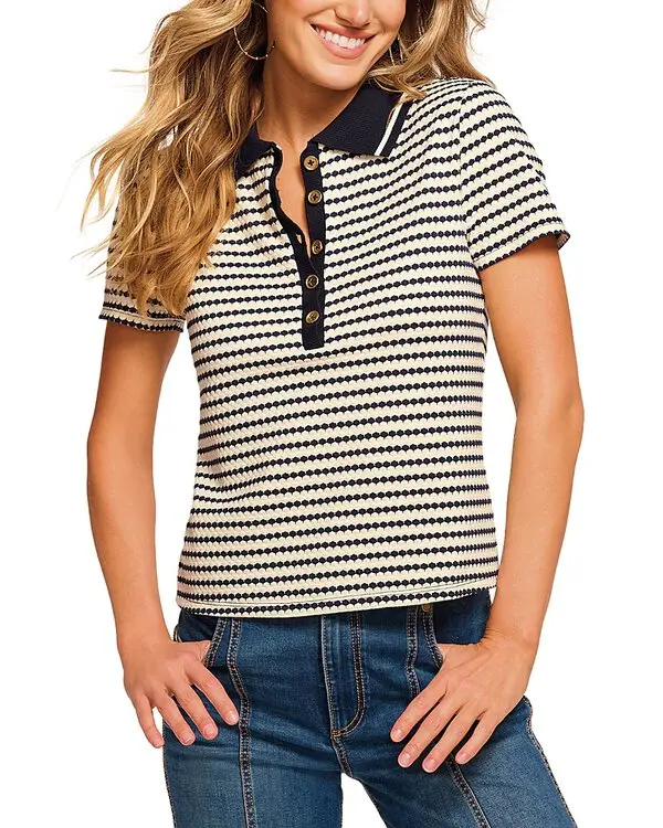 Ramy Brook Simone Polo Top
