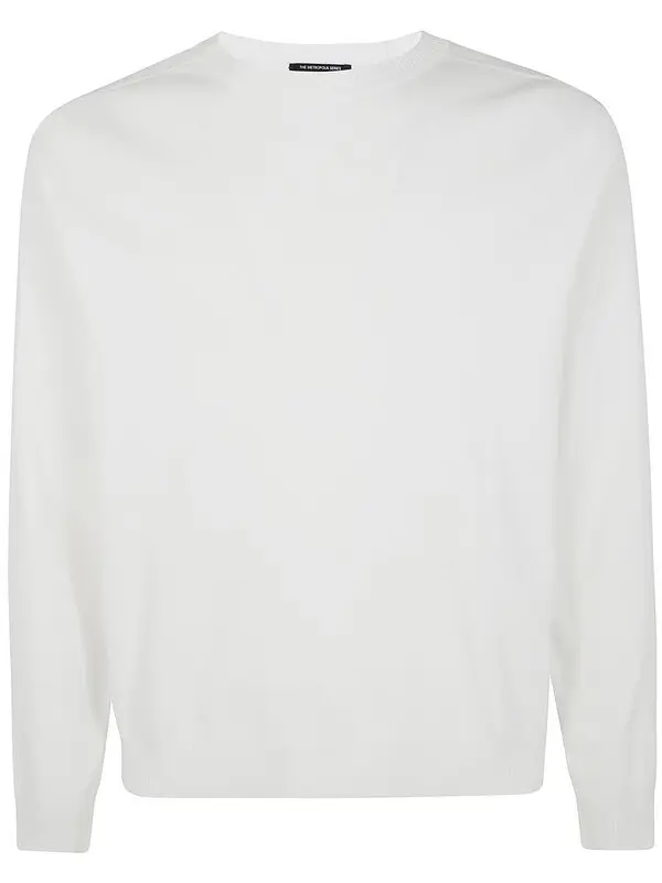 C.P. COMPANY The Metropolis Series Cotton Stretch Knit - White