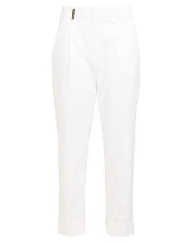 Peserico Tapered Stretch Pants - White