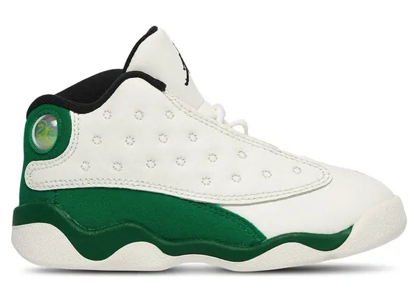 JORDAN 13 Retro Sneakers - Sail/black/pine Green