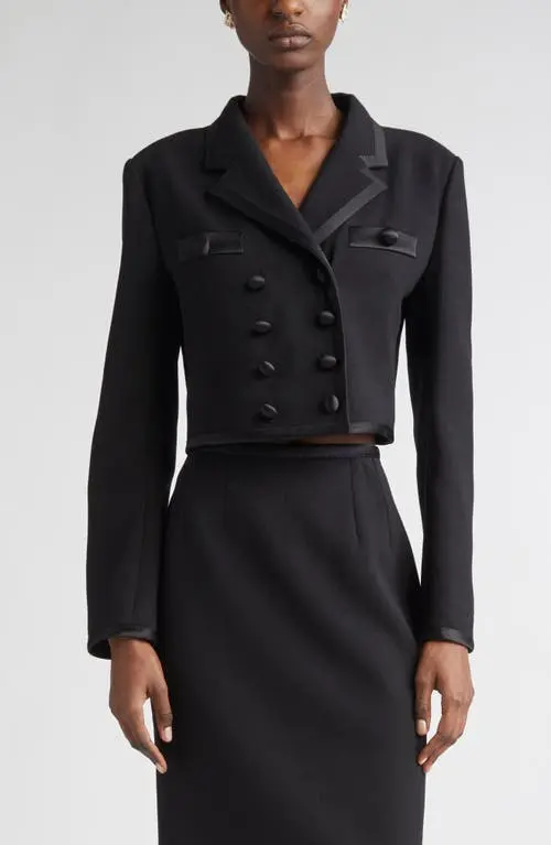 Dolce & Gabbana Double-breasted Crop Jacket