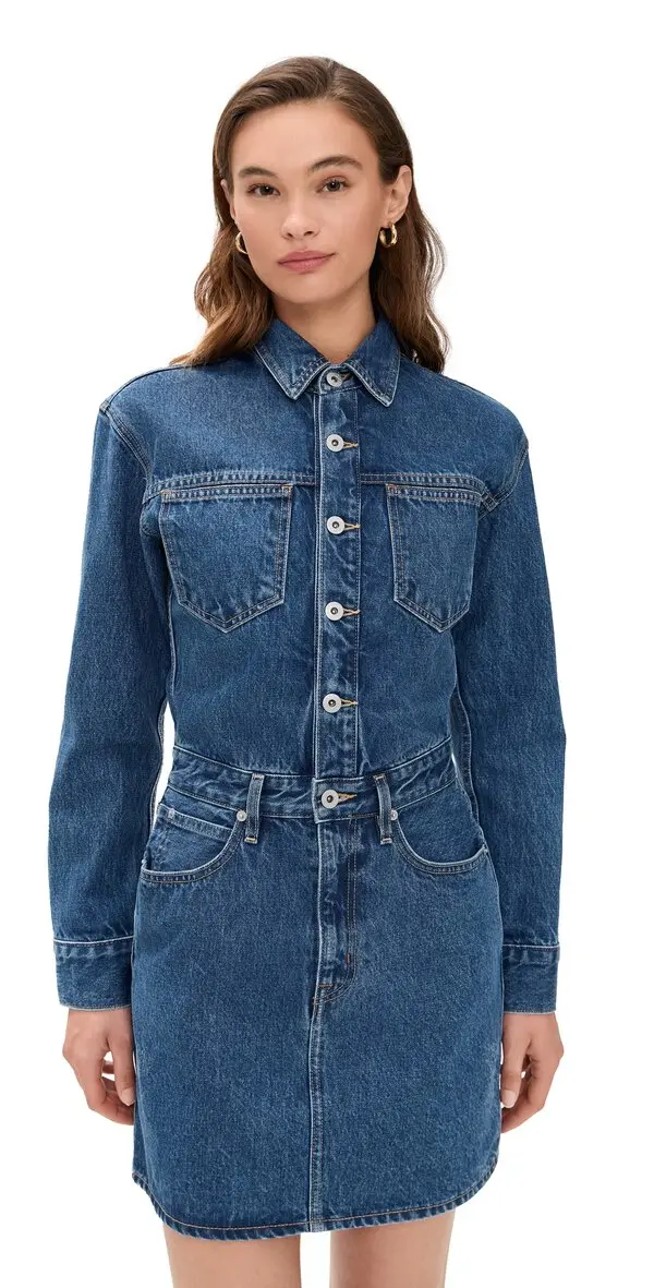 SLVRLAKE Jagger Denim Mini Dress