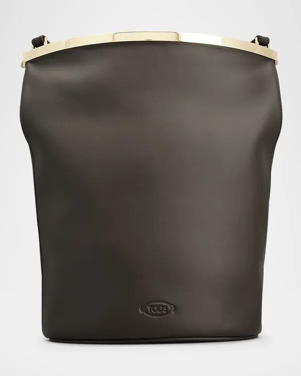 TOD'S Frame Leather Shoulder Bag