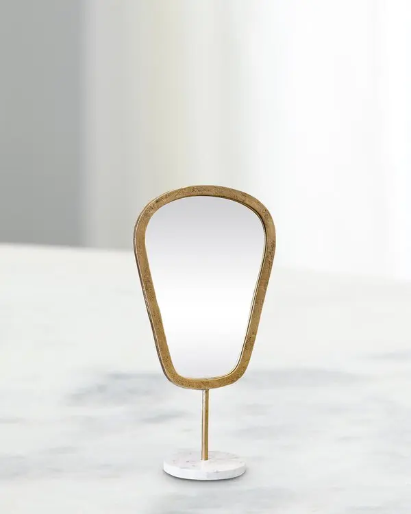 WORLDS AWAY Micah Tabletop Mirror, Small