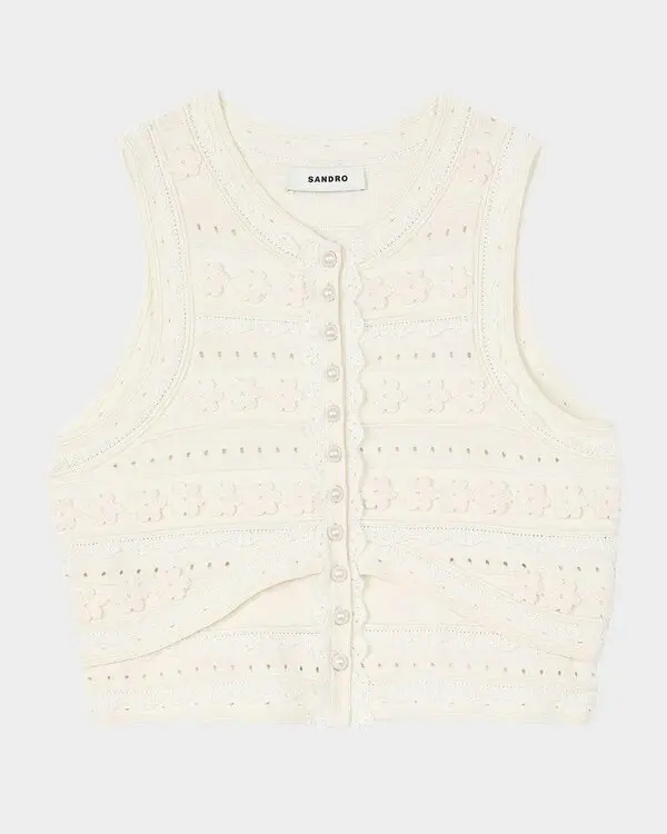 Sandro Propriano Knit Top