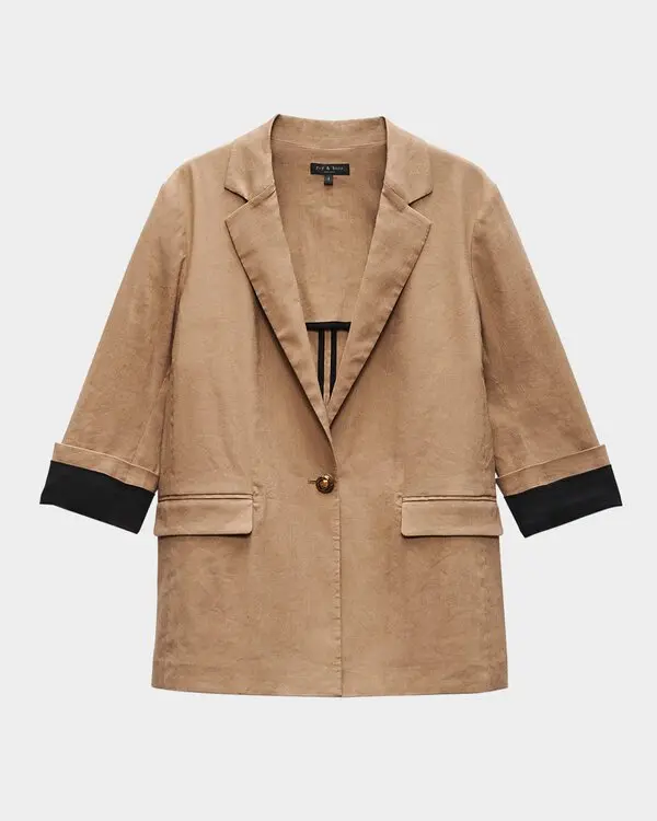 Rag & Bone Jennie Linen Blazer