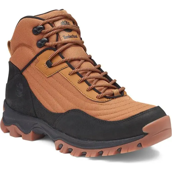Timberland Mt. Maddsen Waterproof Hiking Boots - Wheat Mesh