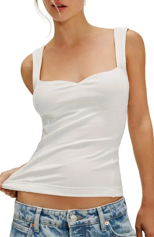 Free People Somewhere Sometime Camisole - Ivory
