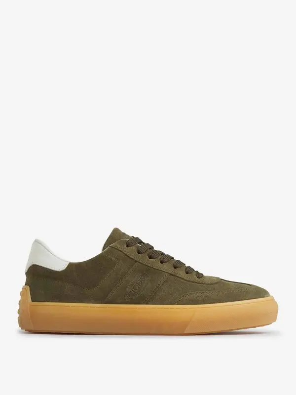 TOD'S Suede Tab Sneakers