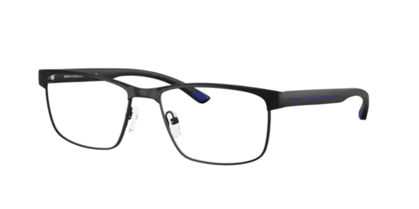 Armani Exchange Rectangle Eyeglasses - Matte Black