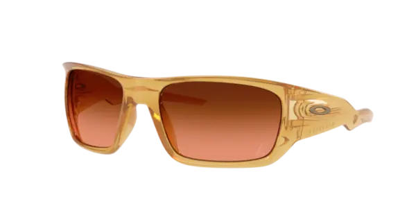 Oakley Rectangle Sunglasses - Translucent Light Curry