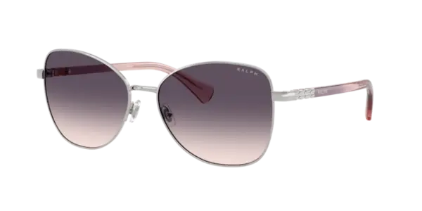 Ralph Lauren Butterfly Sunglasses - Shiny Silver