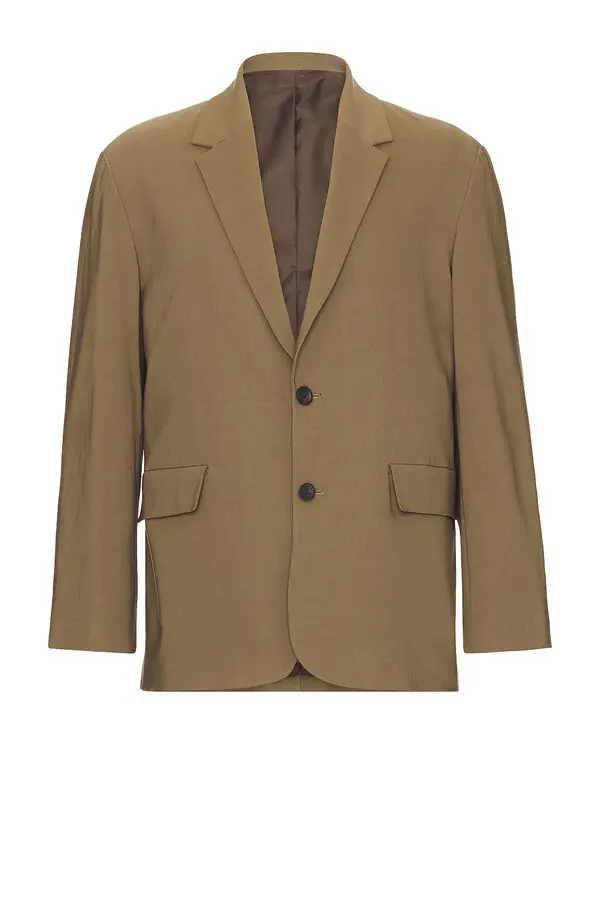 WAO Casual Everyday Blazer - Dark Beige