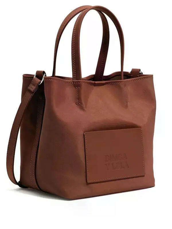 Bimba Y Lola Small Tote Bag - Brown