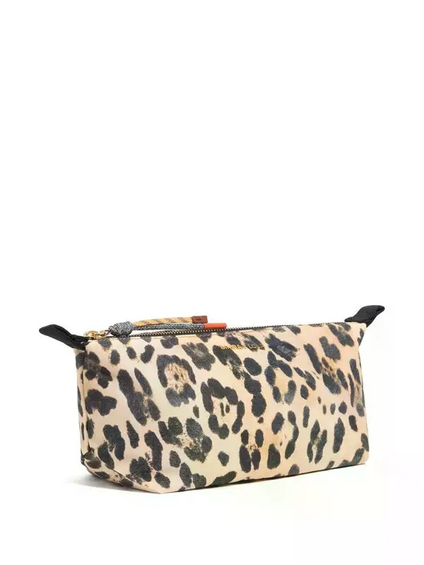 Bimba Y Lola Leopard Print Pouch