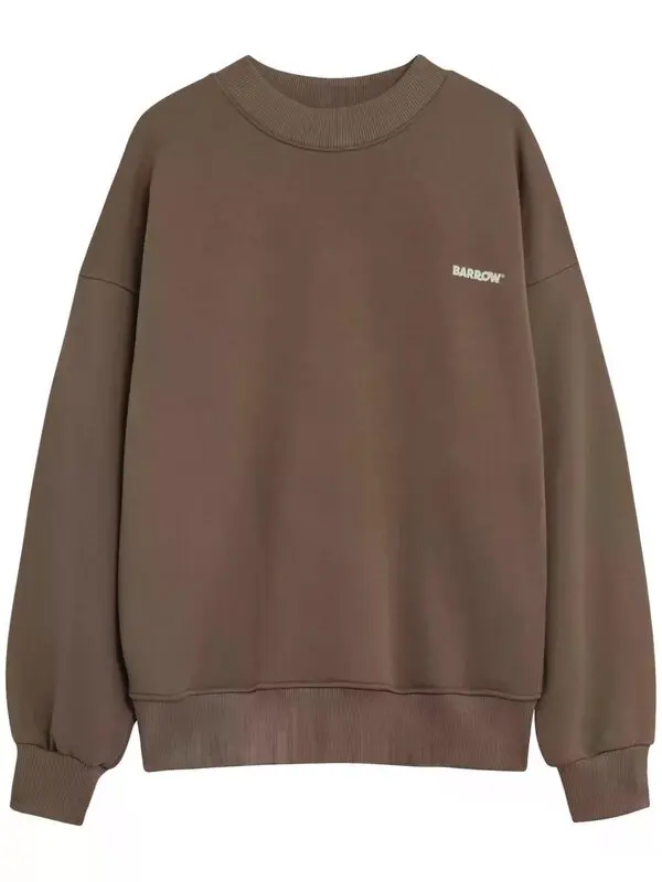 BARROW Logo Sweatshirt - Brown