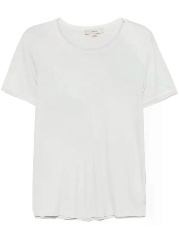 Remain Birger Christensen Mesh-trim T-shirt - Grey