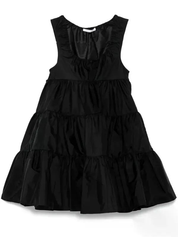 Cecilie Bahnsen Aino Mini Dress - Black