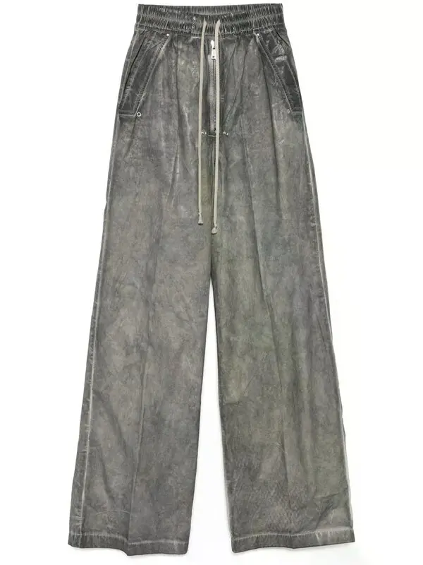 Rick Owens Geth Belas Wide-leg Trousers - Grey