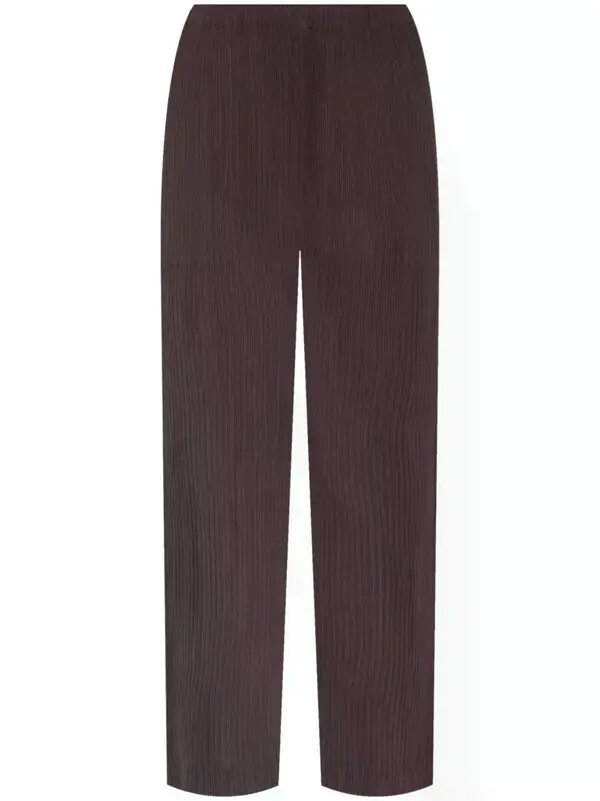 Issey Miyake Hatching Pleats Trousers