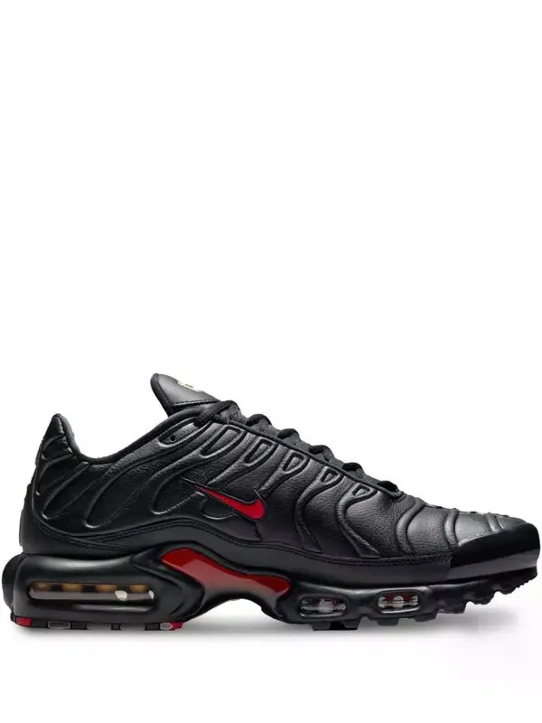 Nike Air Max Plus Premium Sneakers Black Editorialist
