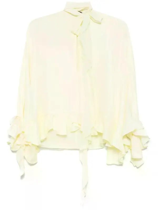 Dorothee Schumacher Sheer Twist Blouse