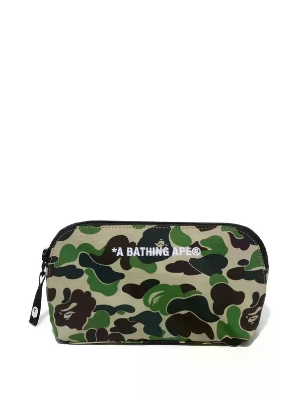 A BATHING APE® Camo Wash Bag