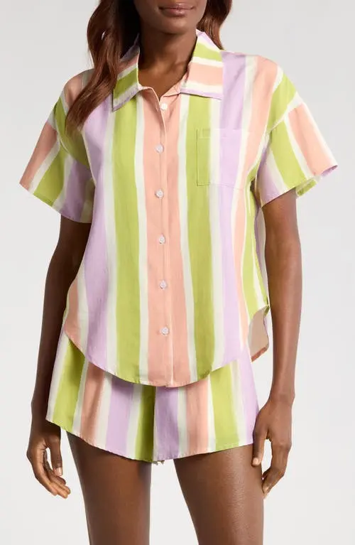 KILO BRAVA Stripe Cotton Short Pajamas