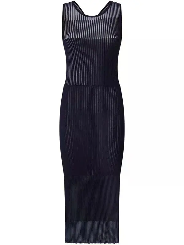 Pinko Ribbed Midi Dress