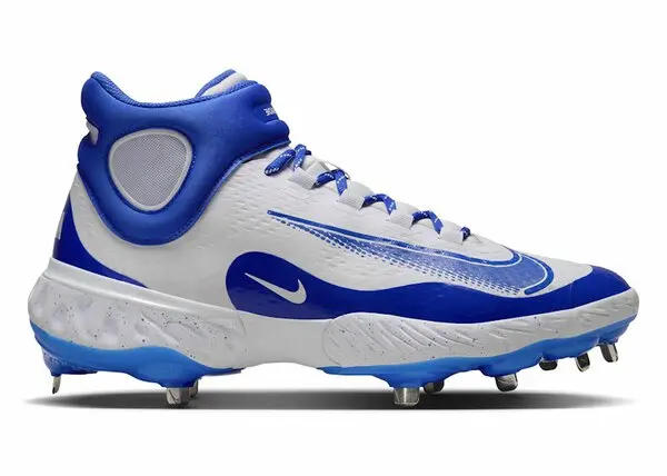 Nike Alpha Huarache Elite 4 Mid - White/hyper Royal