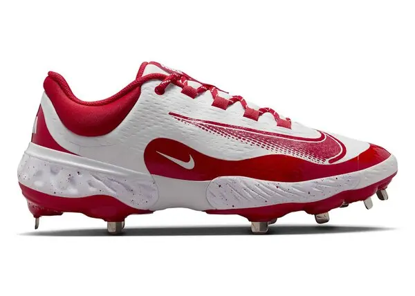 Nike Alpha Huarache Elite 4 Low - White/university Red