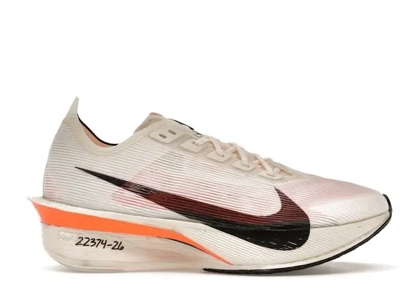 Nike Zoomx Vaporfly Next% 4 Proto Sneakers - Sail/black/total Orange