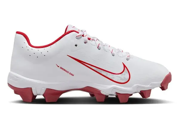 Nike Hyperdiamond 4 Keystone - White/pure Platinum/university Red