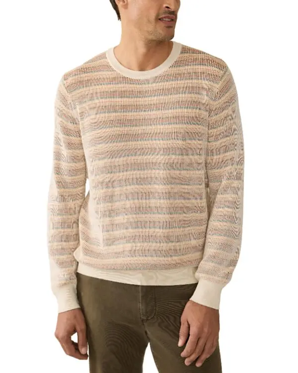 Faherty Brand Sunwashed Crewneck Sweater - Desert Hills