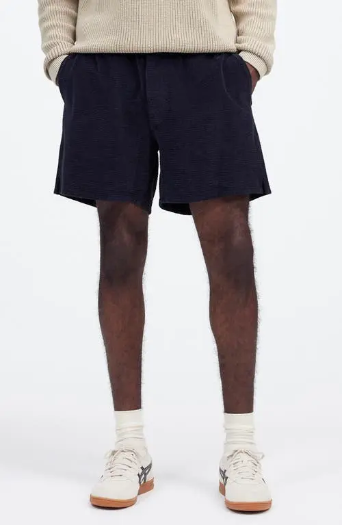 Madewell Seersucker Corduroy Everyday Shorts - Juniper Berry