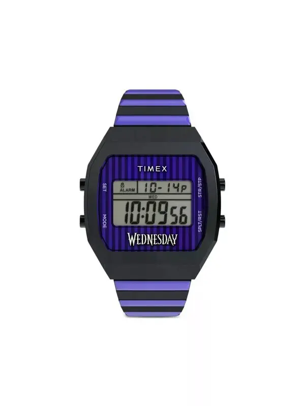 Timex X Wednesday T80 36mm Bracelet Watch