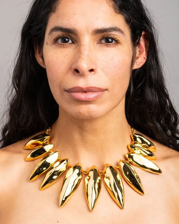 Alexis Bittar Brut Armor Necklace