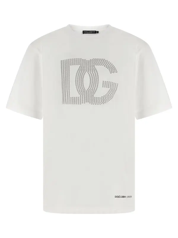 Dolce & Gabbana Logo T Shirt - White