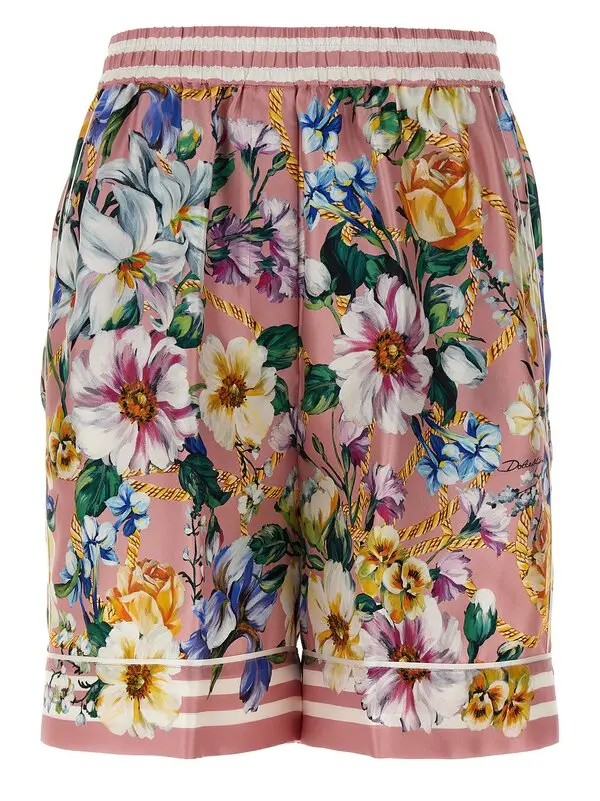 Dolce & Gabbana Floral Bermuda Shorts - Multicolor